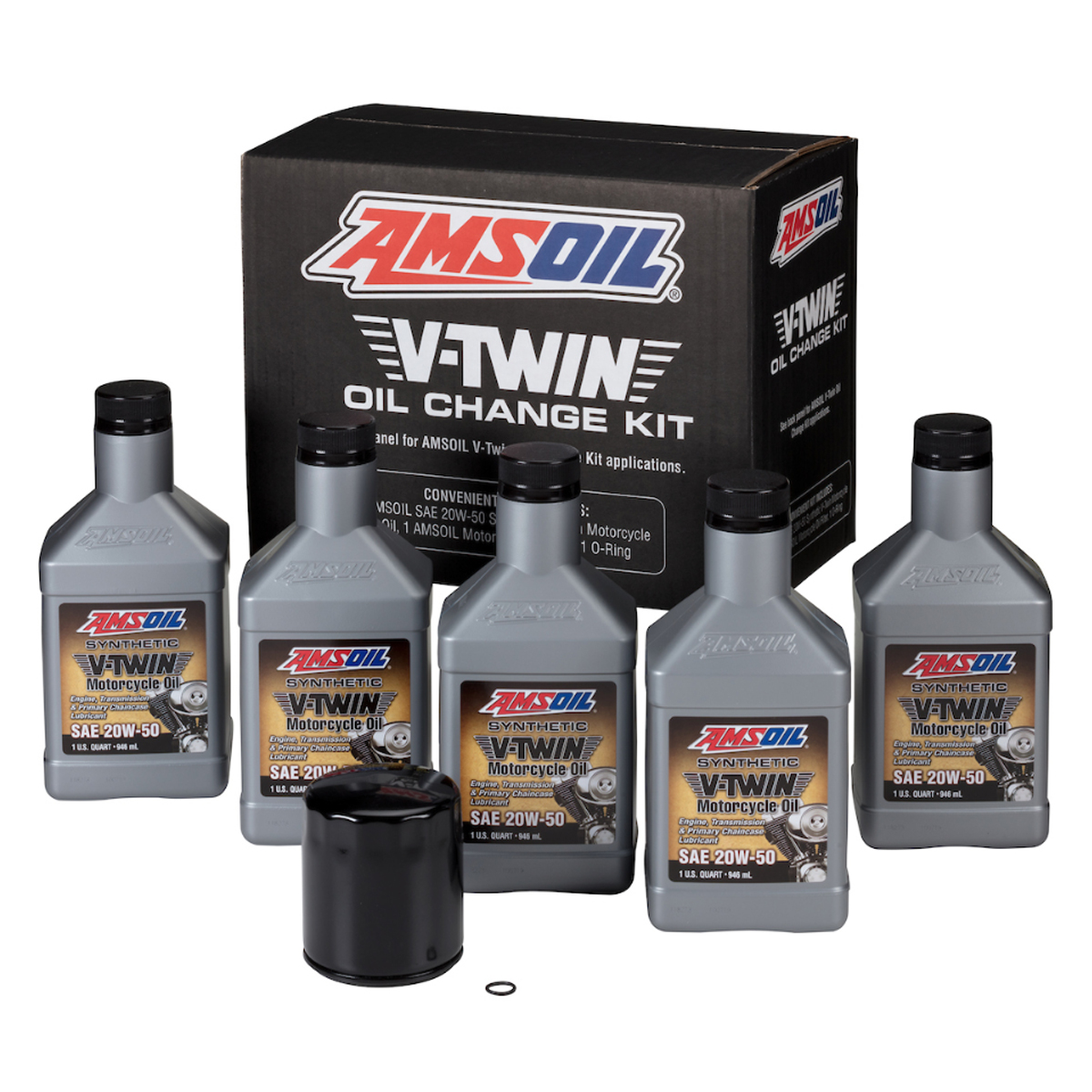AMSOIL 20W-50 Harley Davidson | V Twin Motorcycle Oil